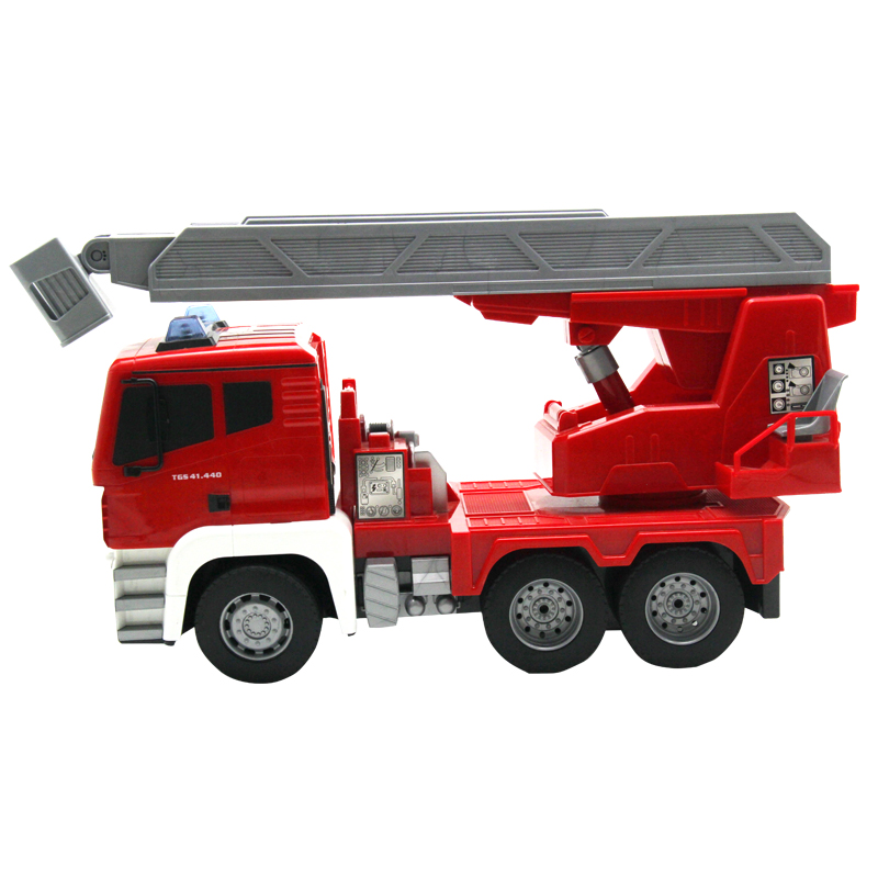 1:14 RC Fire Truck Remote Control Fire Engine Toy Car