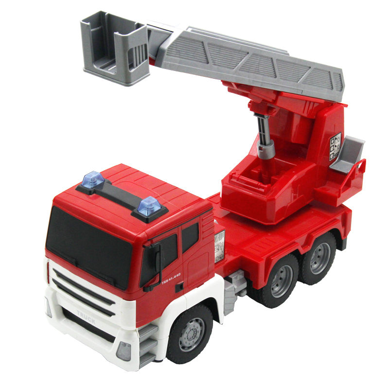 1:14 RC Fire Truck Remote Control Fire Engine Toy Car